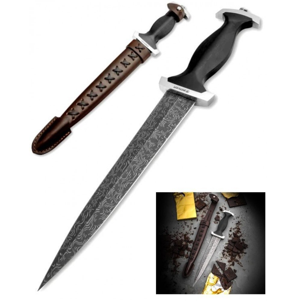 Boker Swiss Dagger Mosaic Damascus 121554DAM - By Types | Tactical and ...