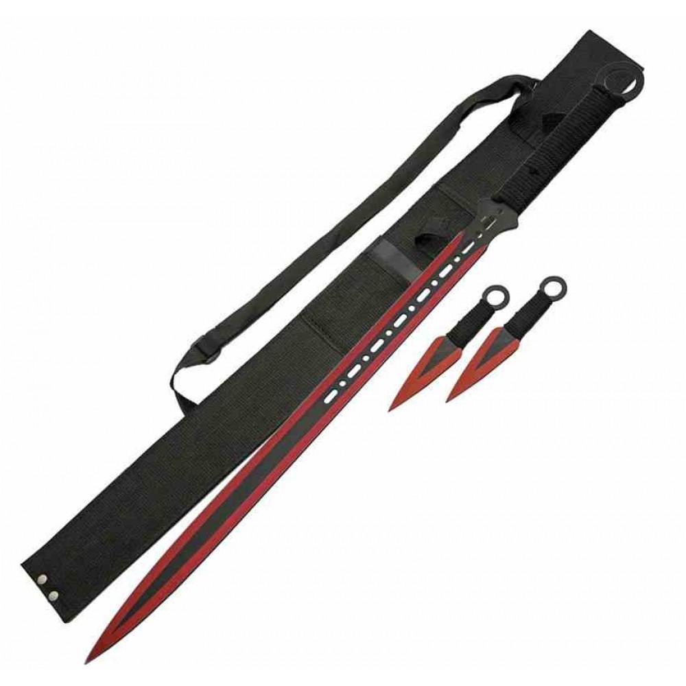 Rite Edge Ninja Sword Set Red cn926844rd - Busqueda por Tipos | Fantasia