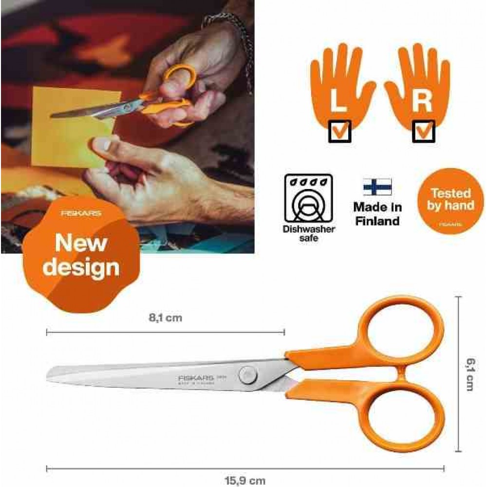 Fiskars Classic Universal Scissors 1075054 - Scissors | Sewing