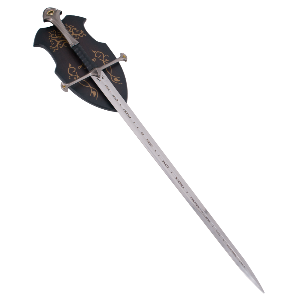 Lord of the Rings Anduril Sword + Support 11013N - by Types | Movie Swords